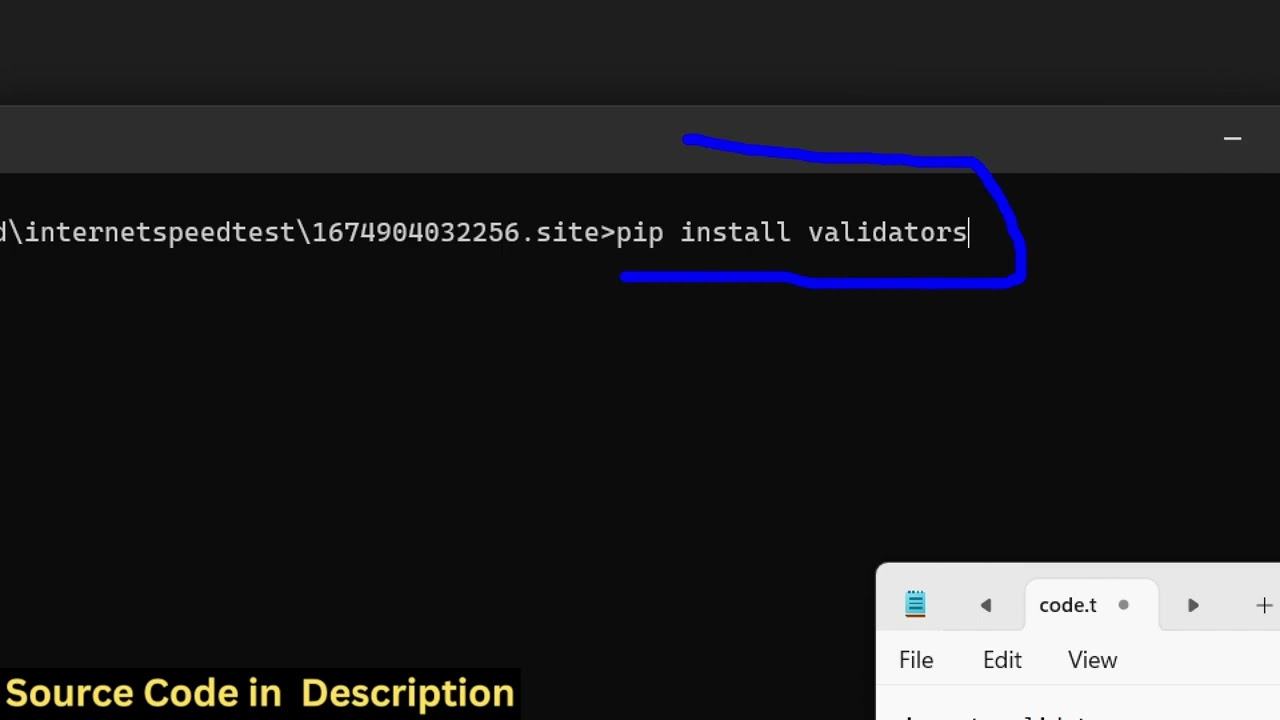 Python Script to Check if Email is Valid or Invalid Using validators Library in Terminal