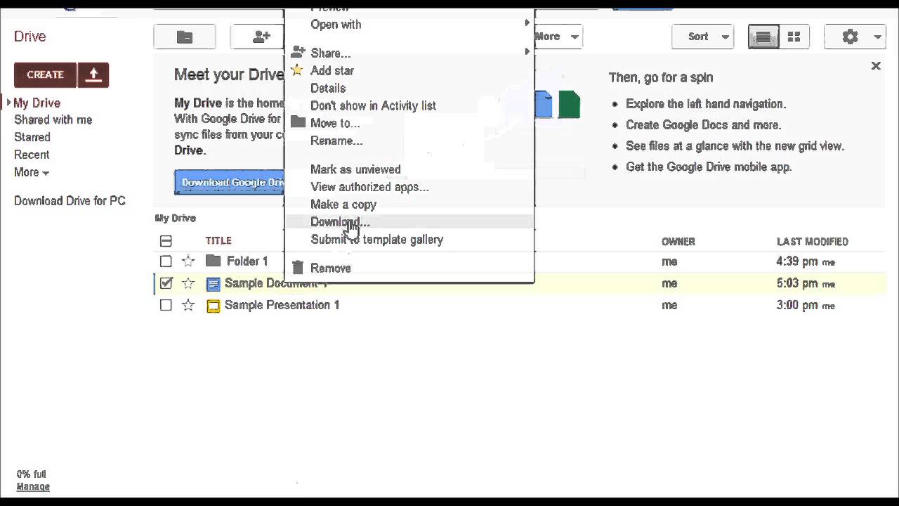 How to Export a Document From Google Drive : Google User Tips