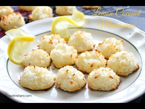Coconut Lemon Macaroons