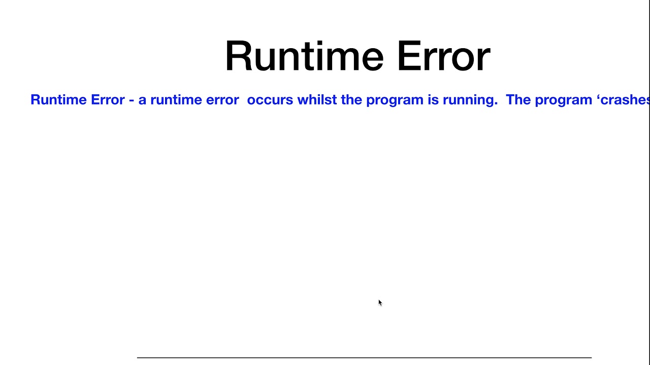 Tutorial 10  Python Programming - Errors in Programming- Syntax/Runtime/Logical