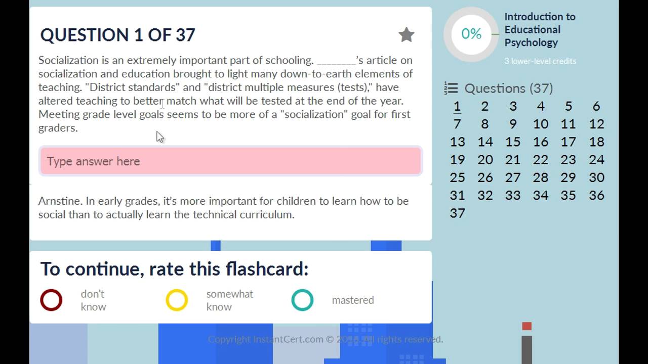 The New InstantCert CLEP Study System