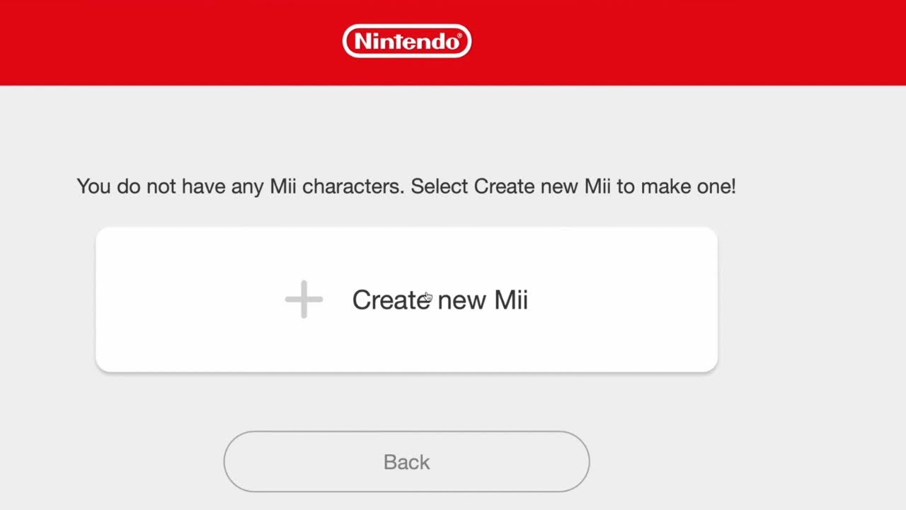 How to Create New Mii for Nintendo