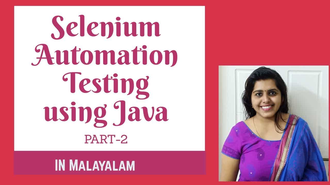 Selenium Testing using Java:Part-2