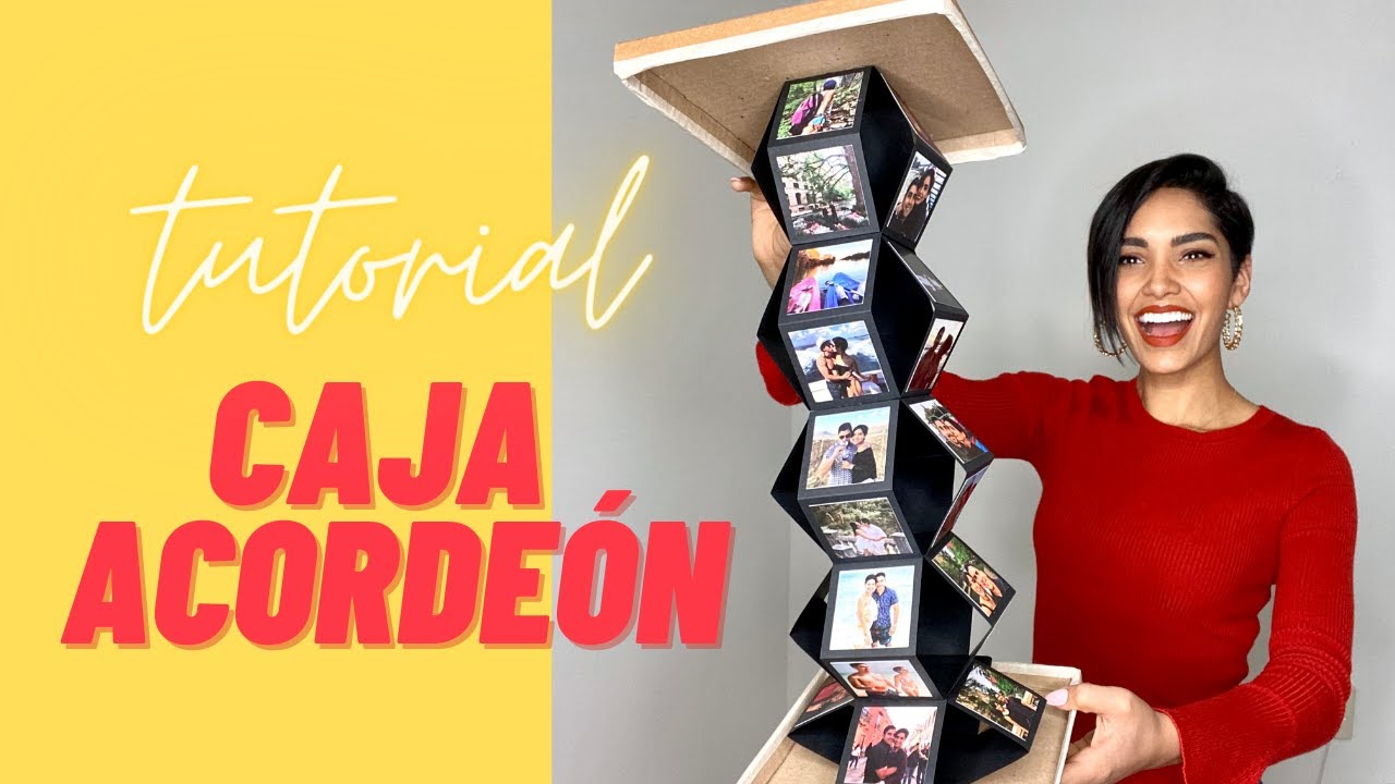 Easy and inexpensive Valentine's Day gift box accordion! *exploding box* DIY - do it yourself