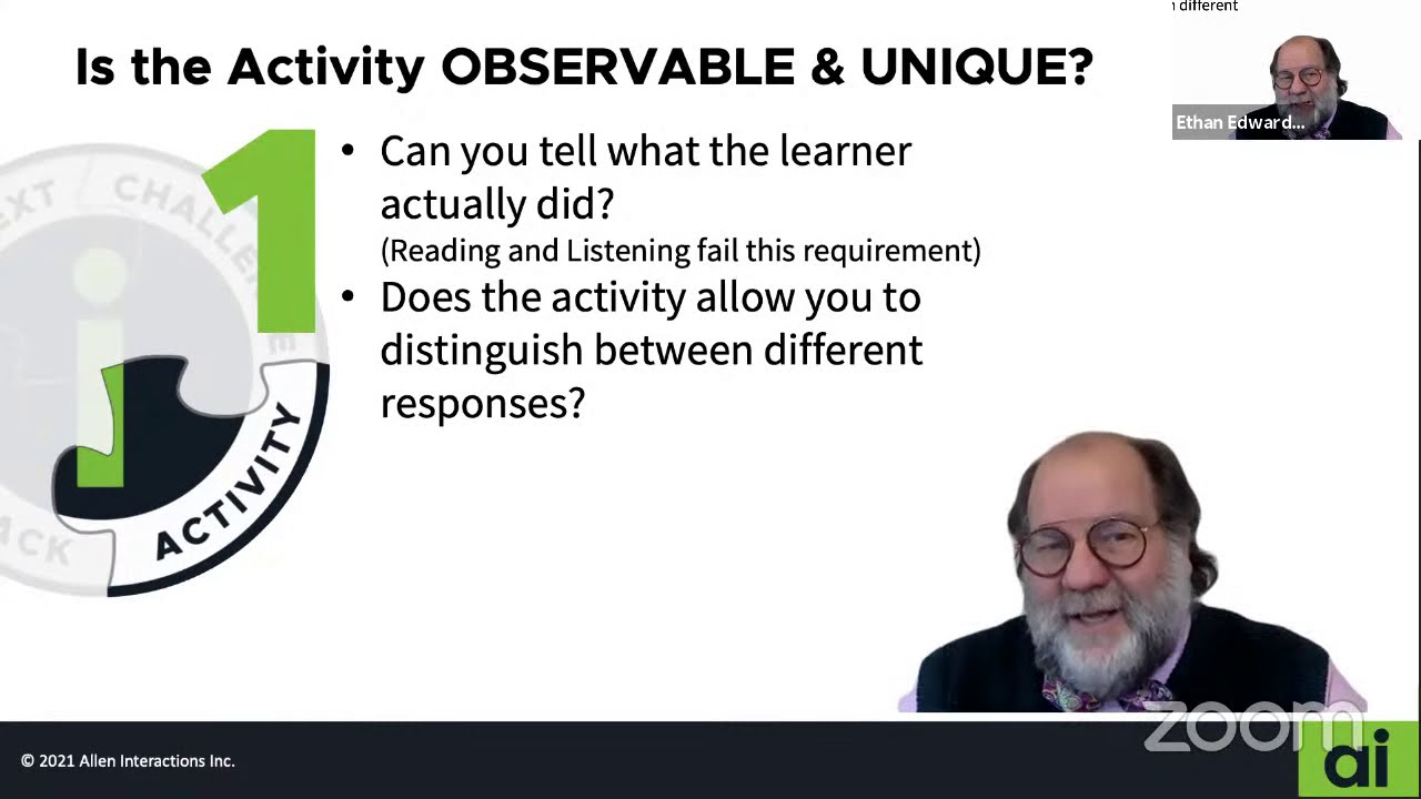 4 Pillars to Transformative e-Learning - Activity