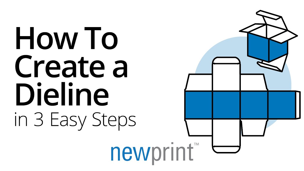 How To Create a Dieline in 3 Easy Steps With Newprint's Free Dieline Generator