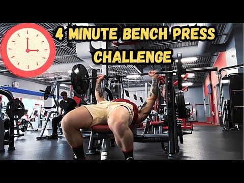 How Many Times Can I Bench Press 135LBS In 4 Minutes?