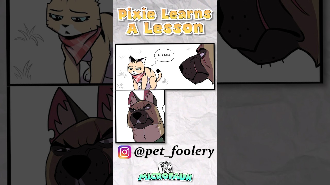 Brutus is Mad at Pixie for doing THIS...  |  Comic Dub