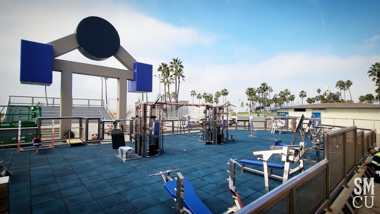MUSCLE BEACH RENOVATED