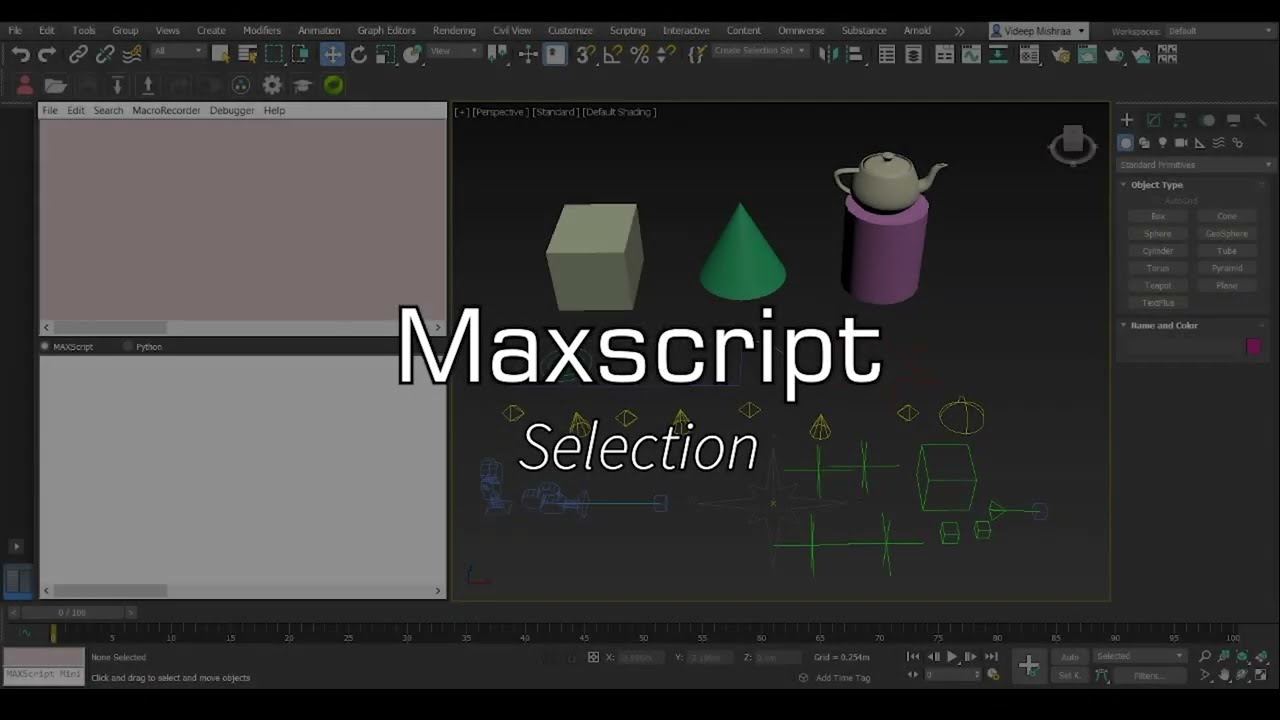 Maxscript: Selection and Selecting Objects