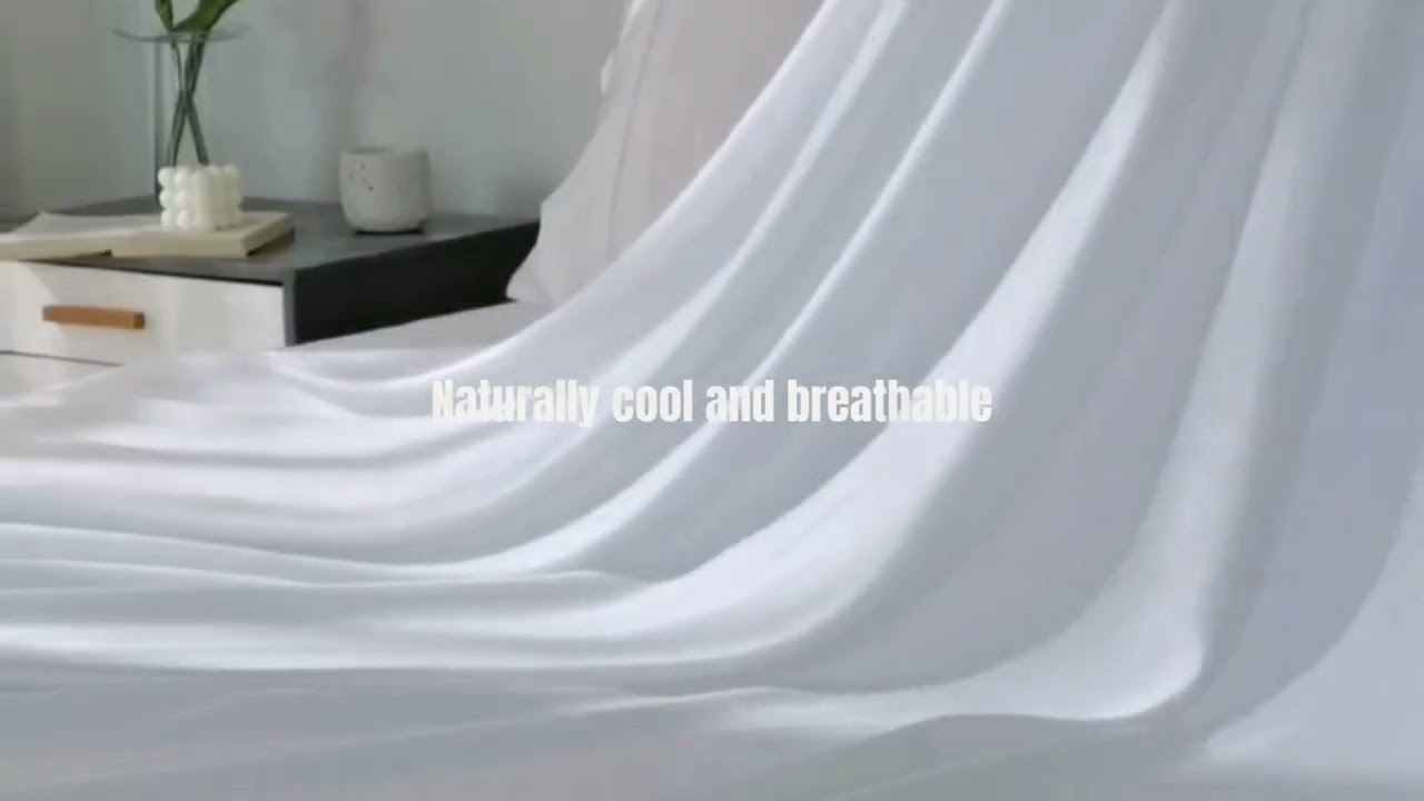 Silky Soft 100% Bamboo Sheets in 5 Dreamy Colours