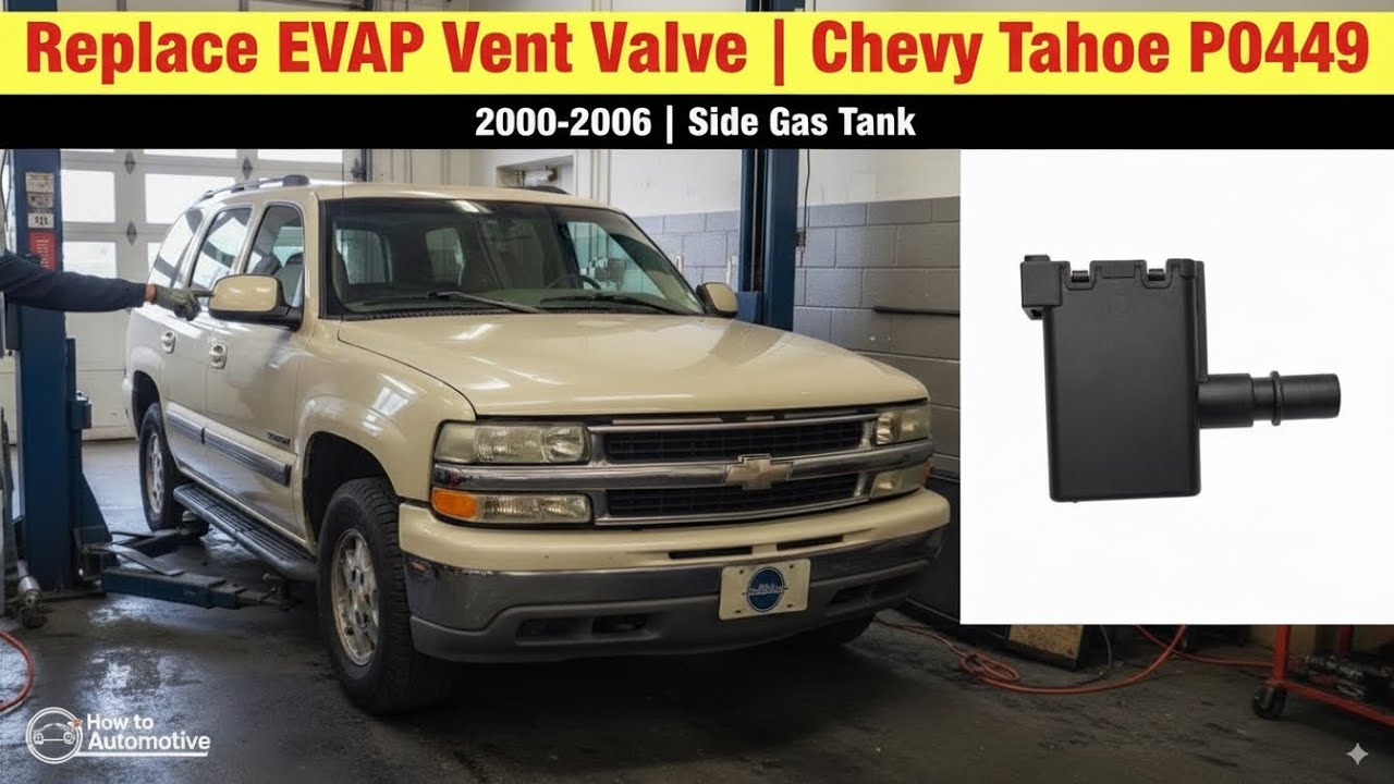 How To Replace The Evap Vent Valve On A Chevy Tahoe/suburban