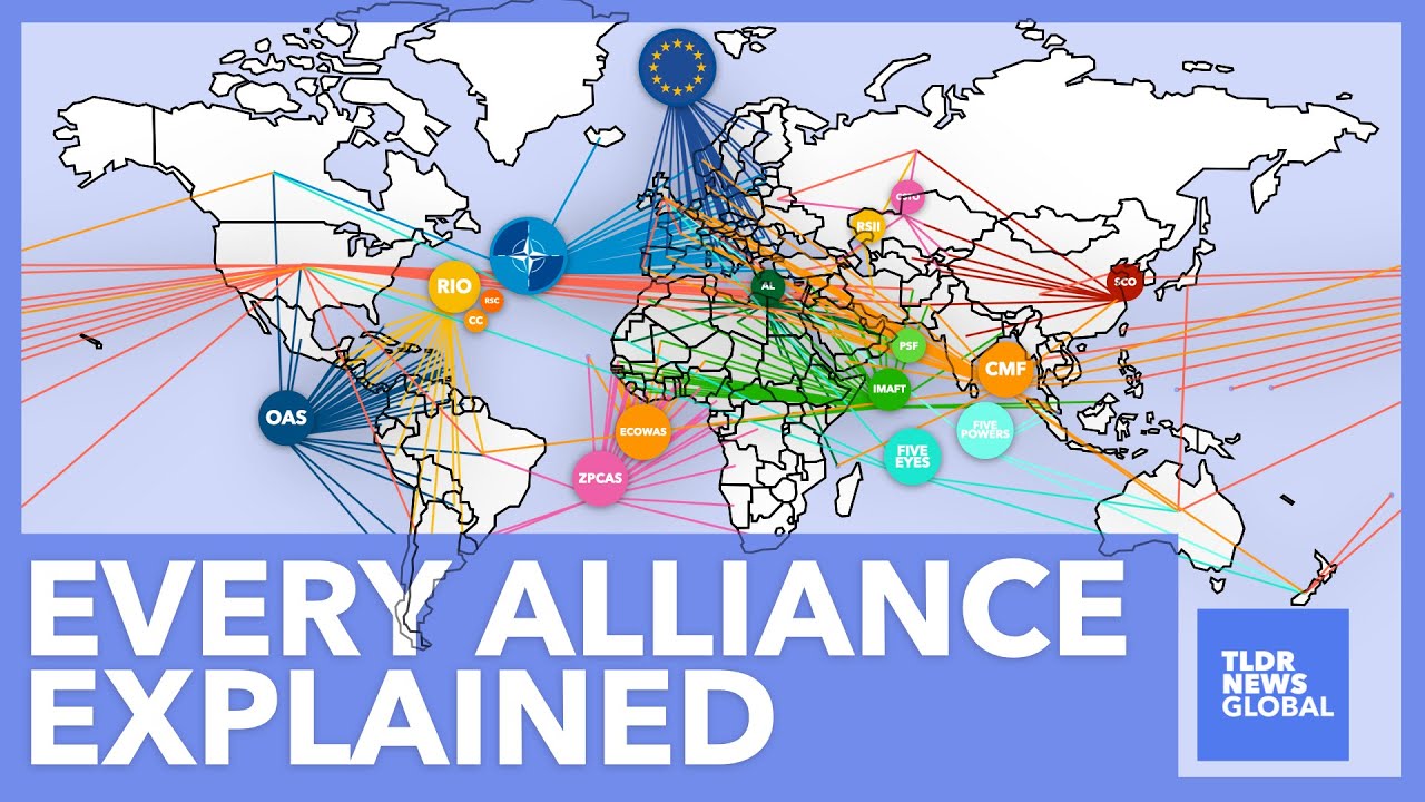 Every Military Alliance Explained: All Of The World's Alliances - TLDR News