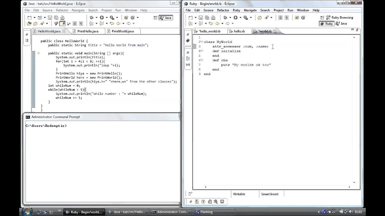 Ruby Programming Class Attributes access - 9