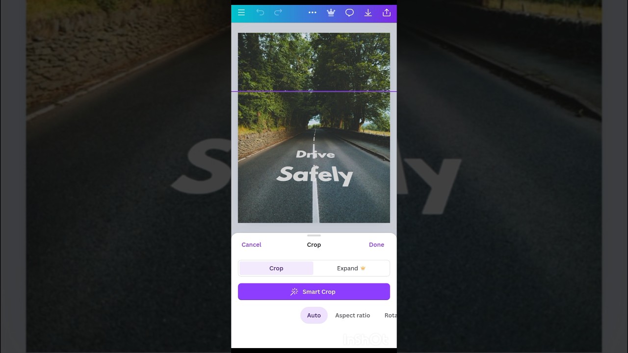 Perspective Text Effect in Canva | Canva tutorial #shorts #tutorial