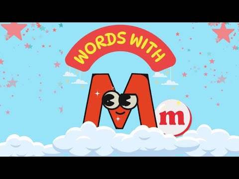 Letter M Words for Kids | Learn the Alphabet with Fun M Words! Fun ABC Phonics with Music