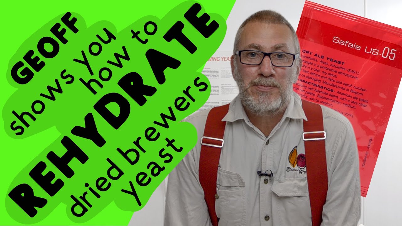 How to properly rehydrate dried brewing yeast