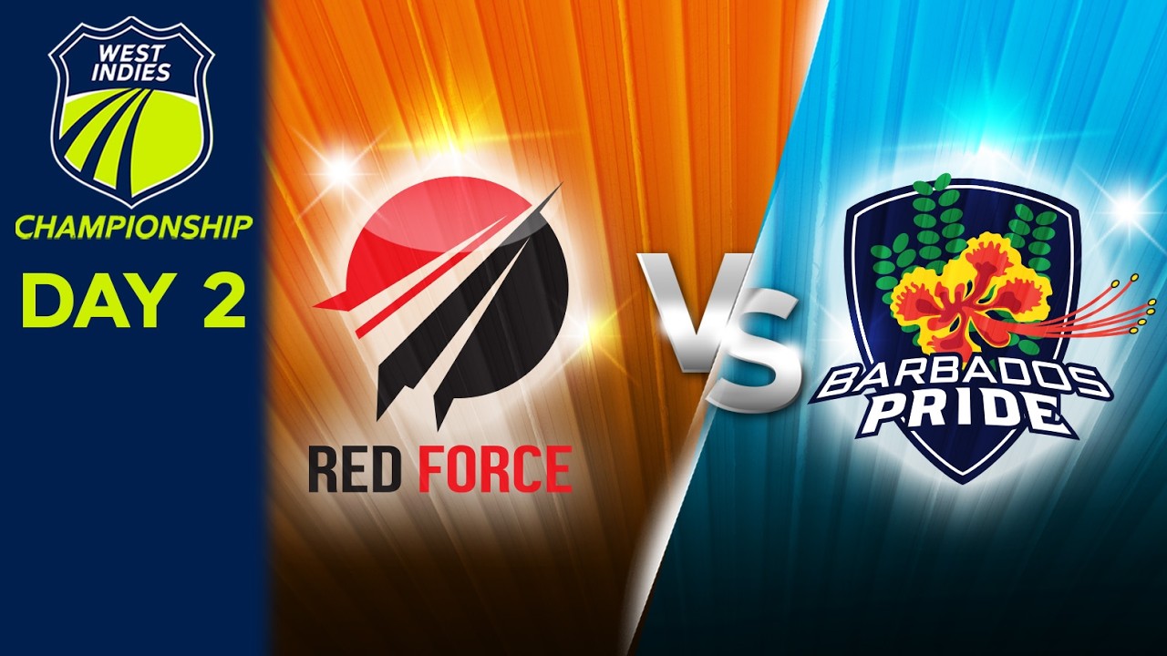 🔴 LIVE Trinidad and Tobago v Barbados | PLAYOFF - Day 2 | West Indies Championship 2026 #WIChamps