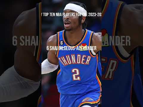 My top ten nba players for the 2023-2024 season