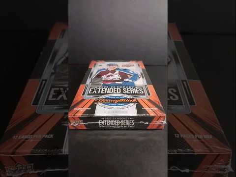 1st PACK FROM A FRESH HOBBY BOX OF 2023-24 UPPER DECK EXTENDED SERIES HOCKEY 🏒