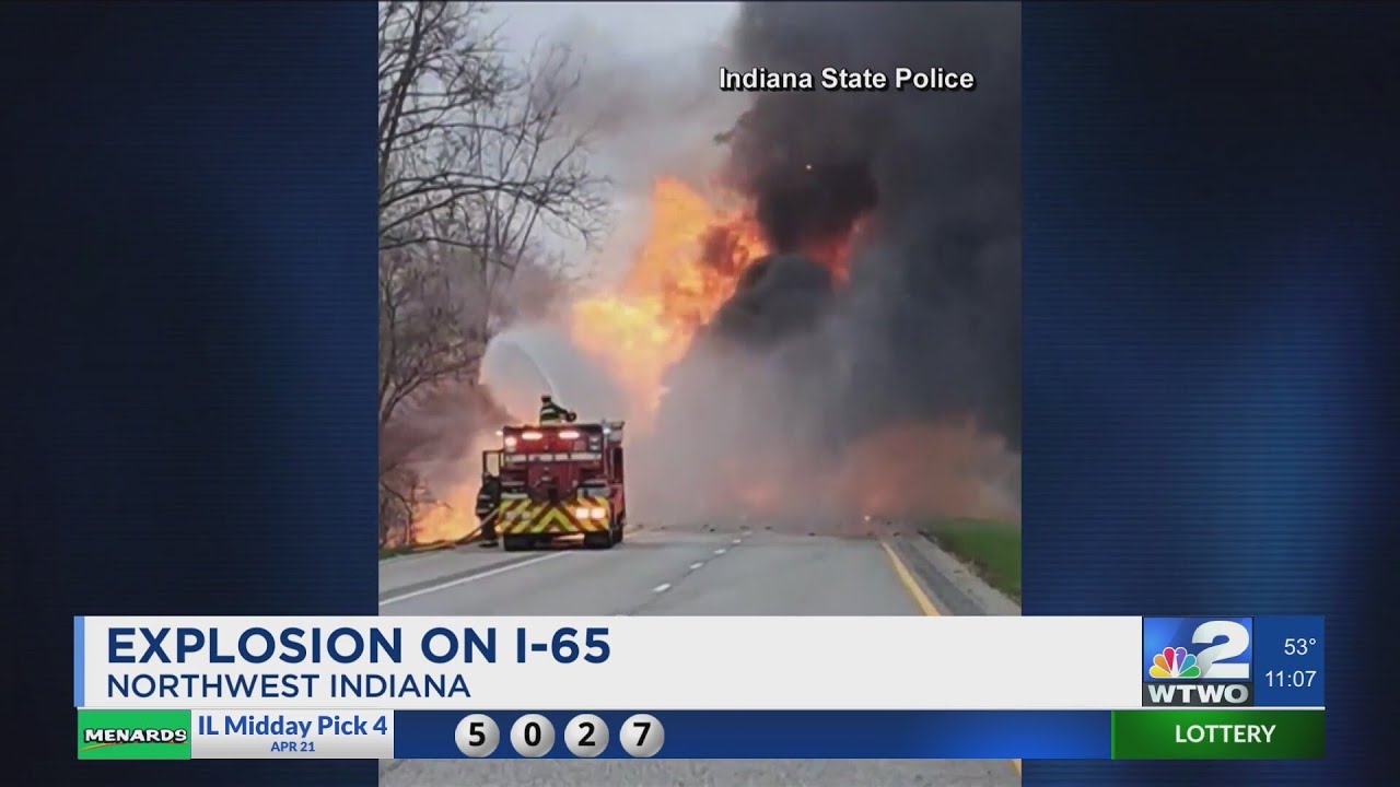 Explosion on I-65