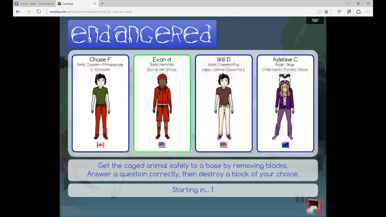 Sumdog math for kids