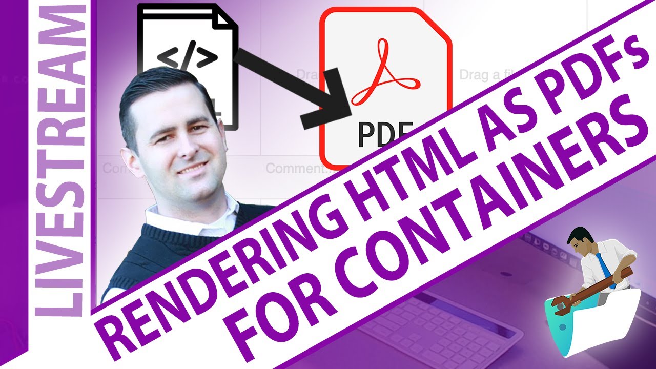 Rendering HTML as PDFs and putting in a FileMaker Container with Jonathan Ray
