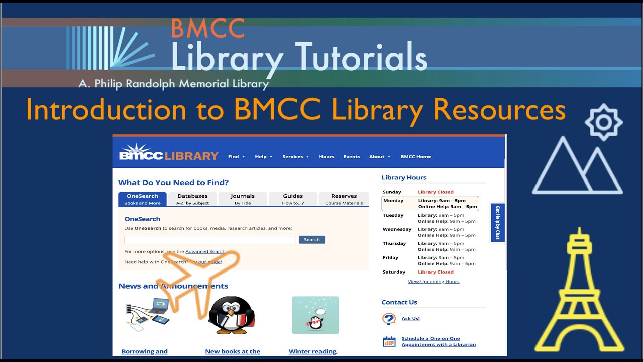 Introduction to BMCC Library Resources