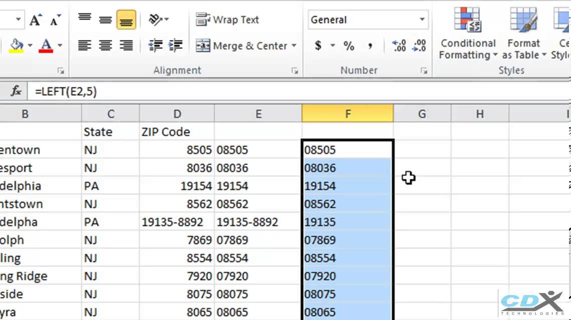 Find Zip Codes in a Radius - Updated