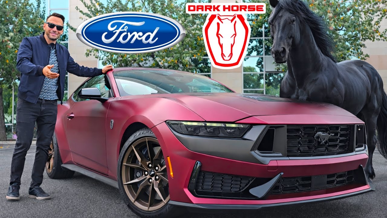 500 Cold-blooded horses in One Ford Mustang Dark Horse 2025 - 5.0 V8 Coyote Powered car review