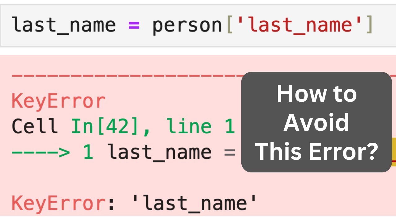 Python: Dictionary Value by Key - 4 Ways to Avoid KeyError