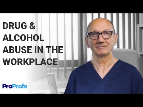Drug and Alcohol Abuse in the Workplace | Training Course Introduction