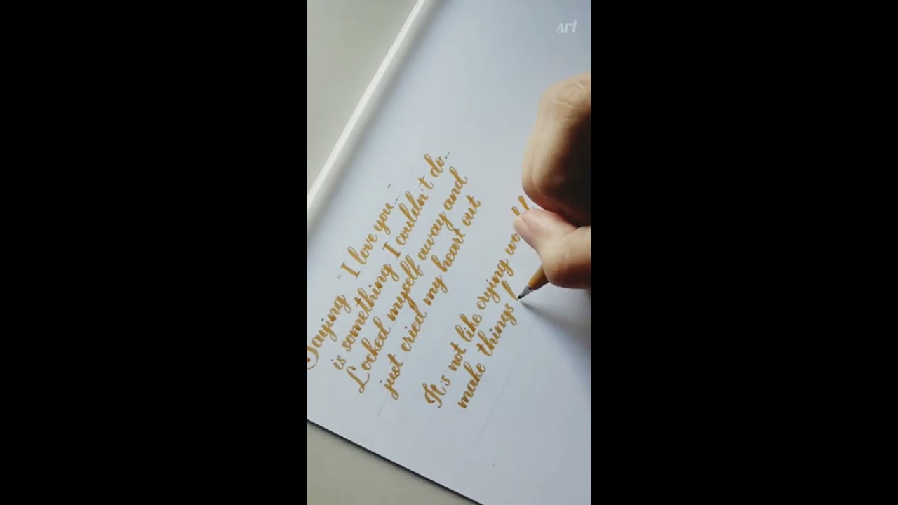 Tulis ulang Surat / Puisi (re-writing)