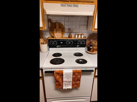 Bamboo stove shelf