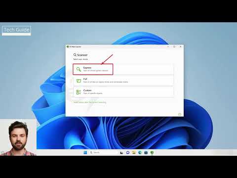 Step-by-step tutorial of how to express scan with Dr. Web