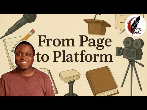 From Page to Platform: How to Succeed as an Author Speaker (Authortube Writing Conference 2025)