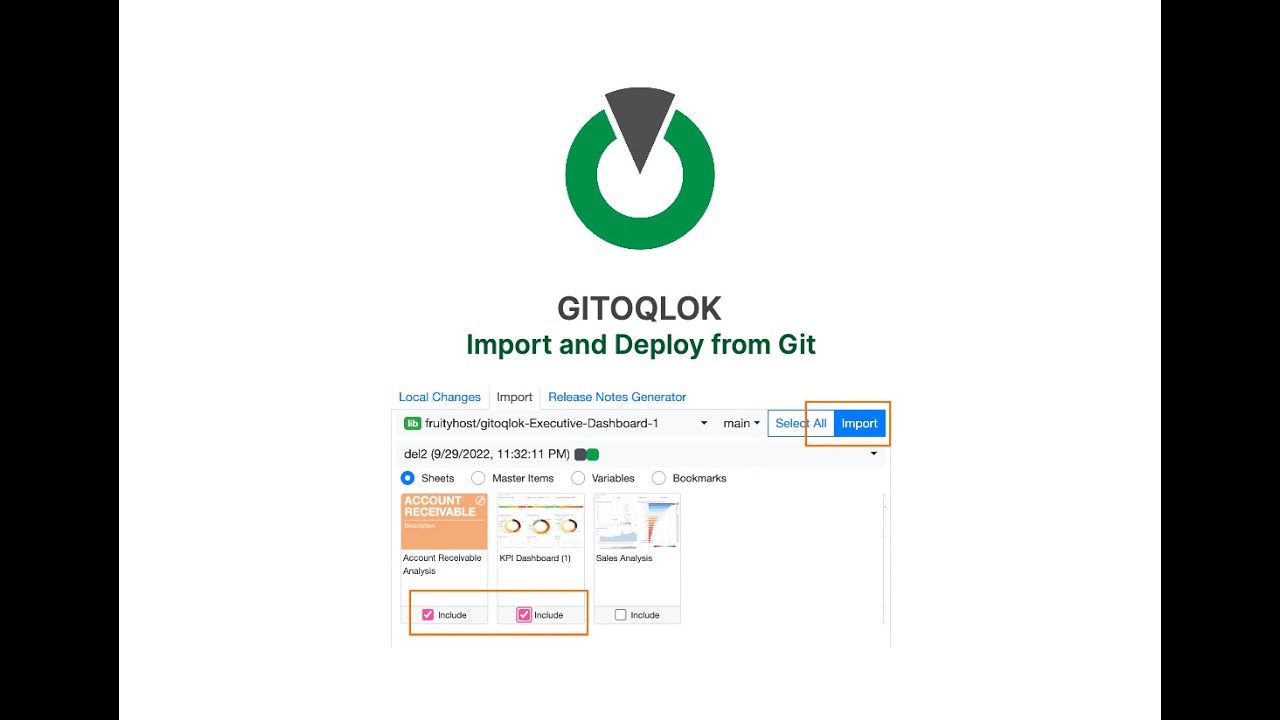 Gitoqlok - Import and Deploy from Git