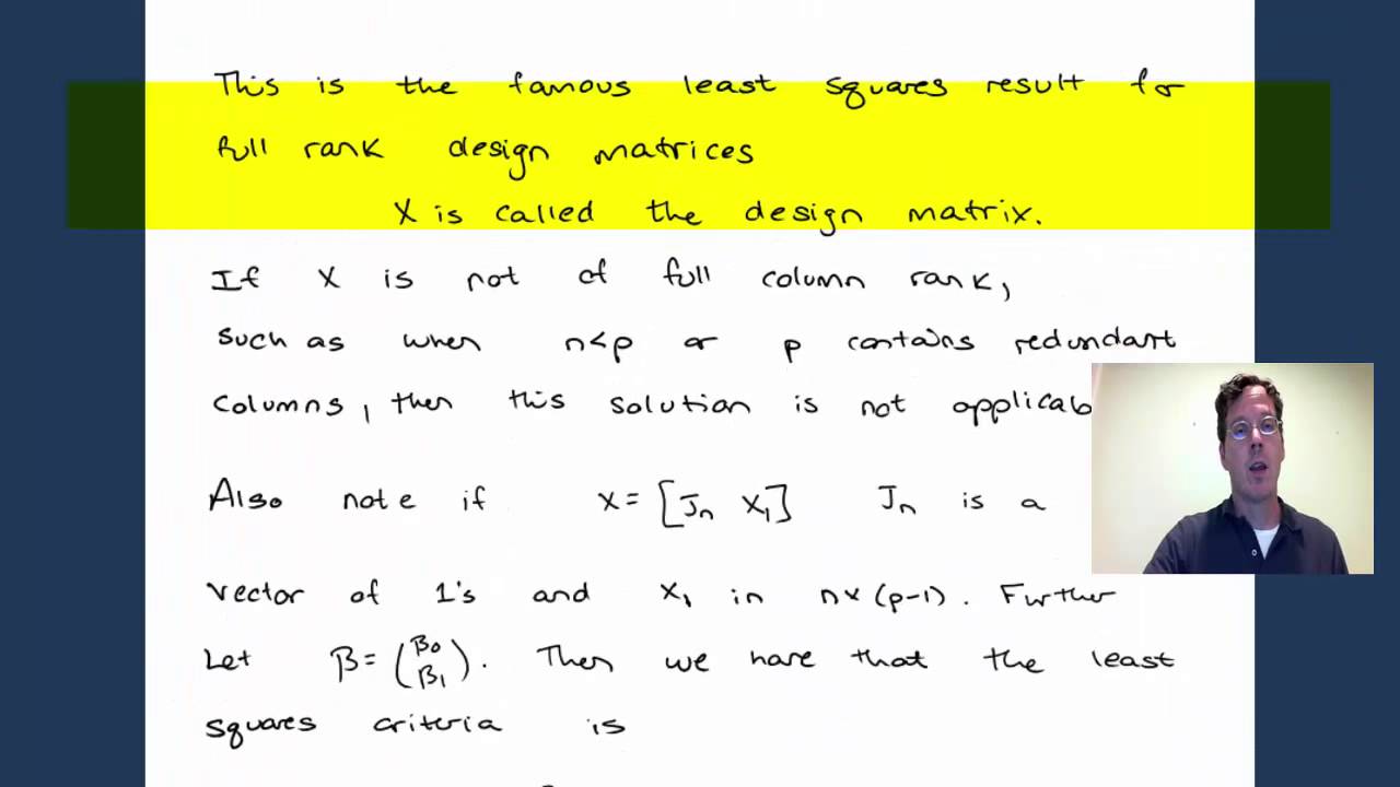04 linear models via least squares