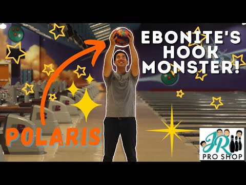 Ebonite Polaris | Bowling Ball Review | BIGGEST HOOKING BRUNSWICK BALL??