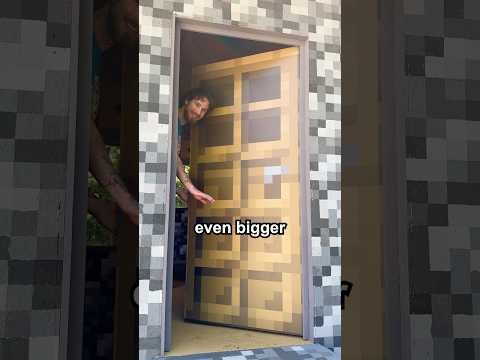 Making Minecraft In Real Life Day 4