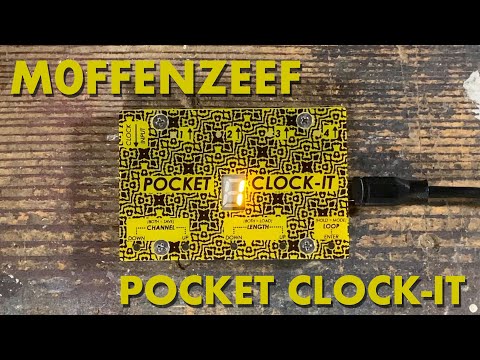 ***New*** Moffenzeef Modular POCKET CLOCK-IT USB-Powered | Reverb