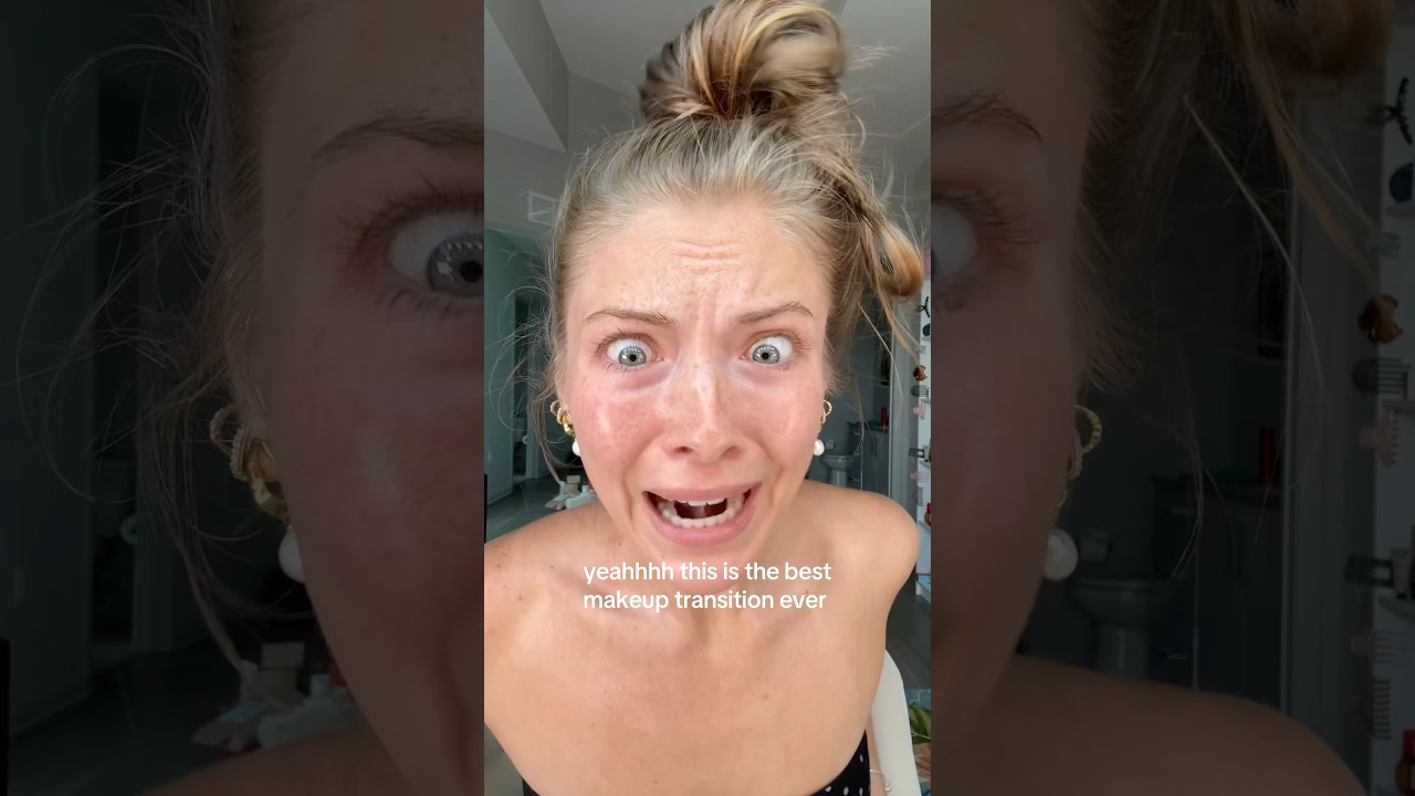 makeup transitionnnn 💆🏼‍♀️✨💗😗💅🏼 #makeupinspo #makeuptutorial #trending