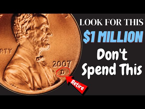 "Hidden Treasure in Your Pocket: The 2007 US One Cent Coin Worth Millions!" - Coins Worth Money