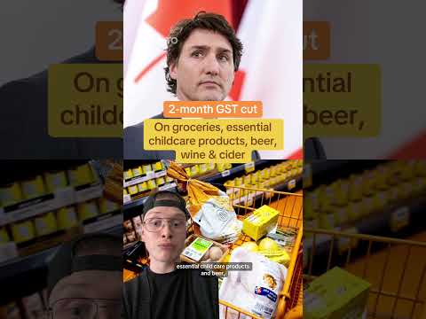 Canadians will get a GST cut and new $250 rebate #Canada #GST #Rebate #Taxes