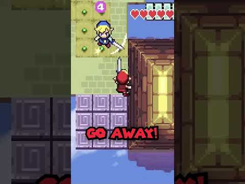 Zelda Four Swords is a very co-operative game...