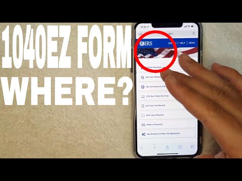 ✅ How To Find 1040EZ Tax Form 🔴