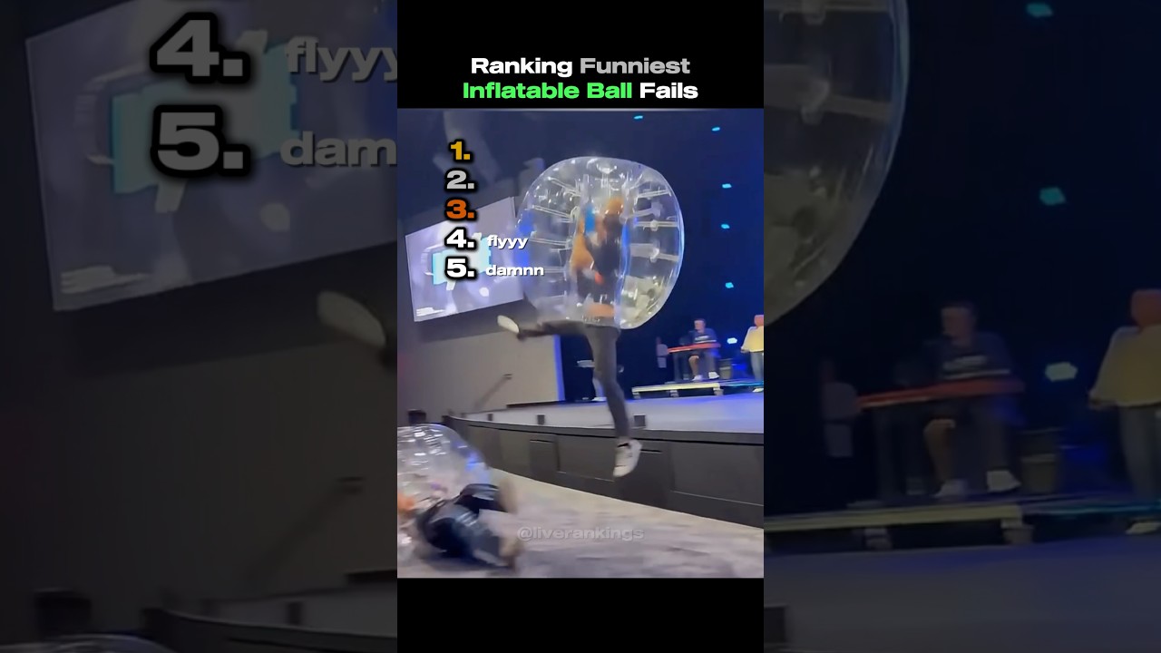Top 5 Funniest Inflatable Ball Moments