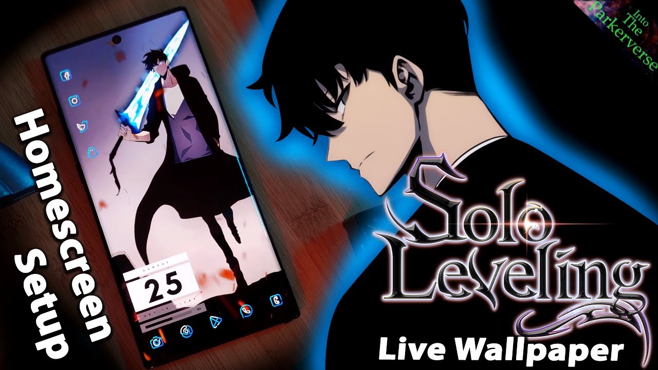 Solo Leveling - Live Wallpaper & Android setup - Custom Nova Homescreen setup - EP136