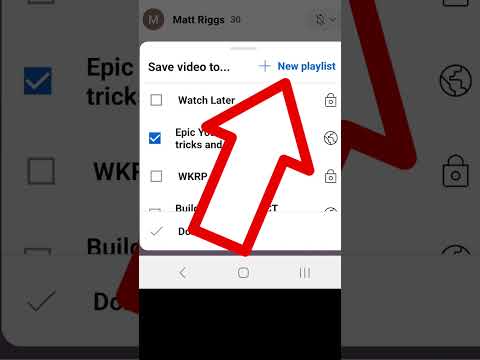 How to make a YOUTUBE PLAYLIST!