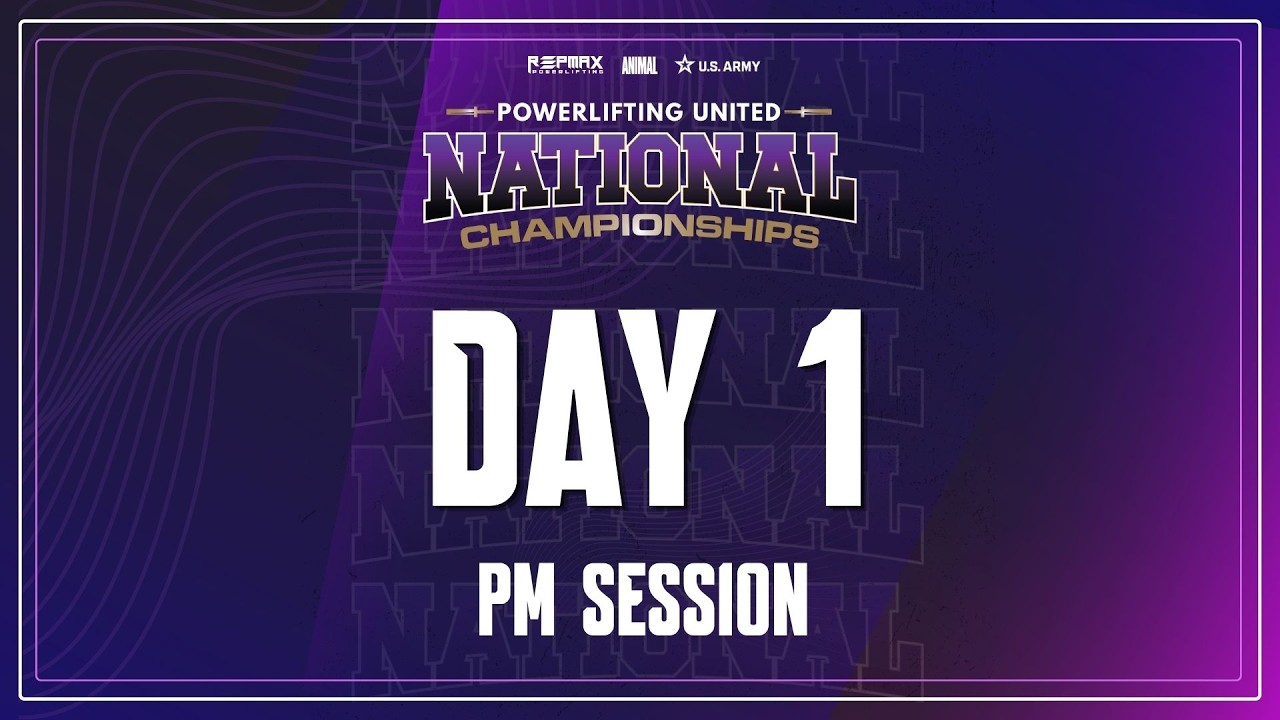 2026 Powerlifting United National Championships - Day 1 - PM SESSION